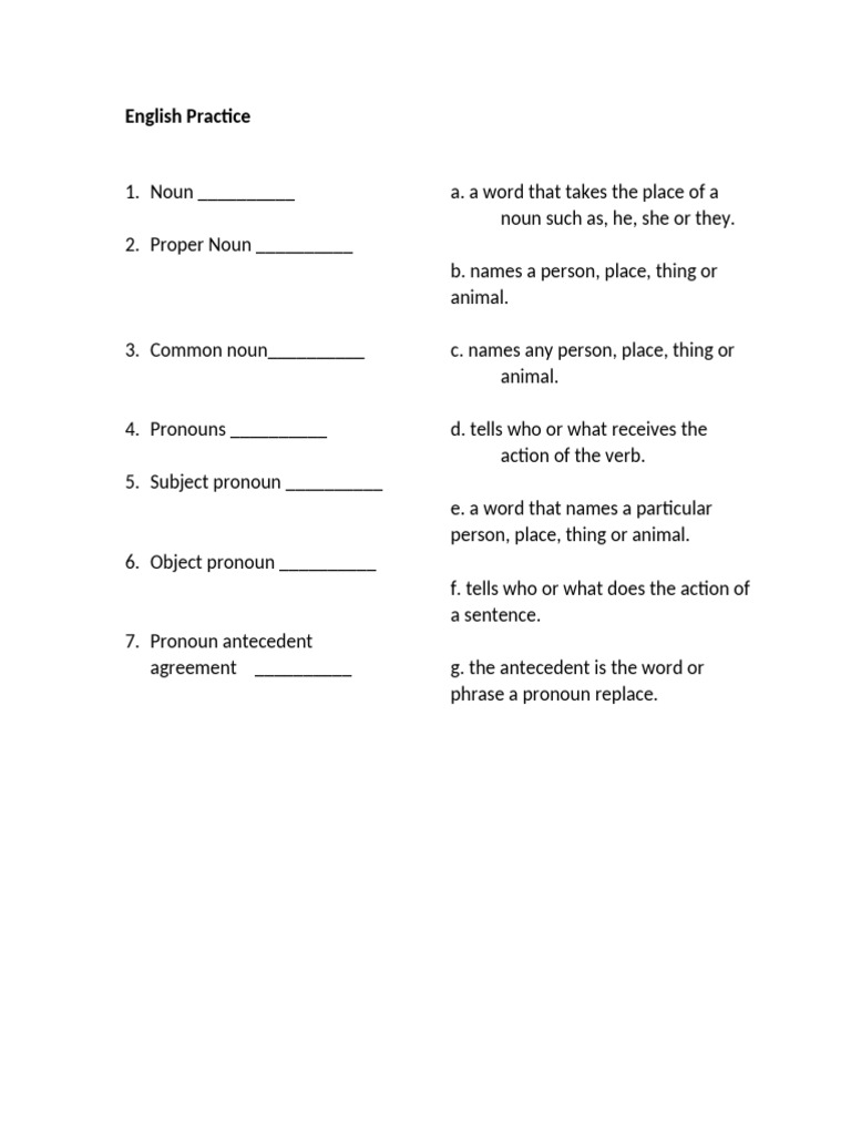English Practice | PDF