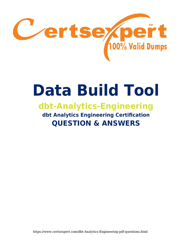 DBT Analytics Engineering | PDF | Business