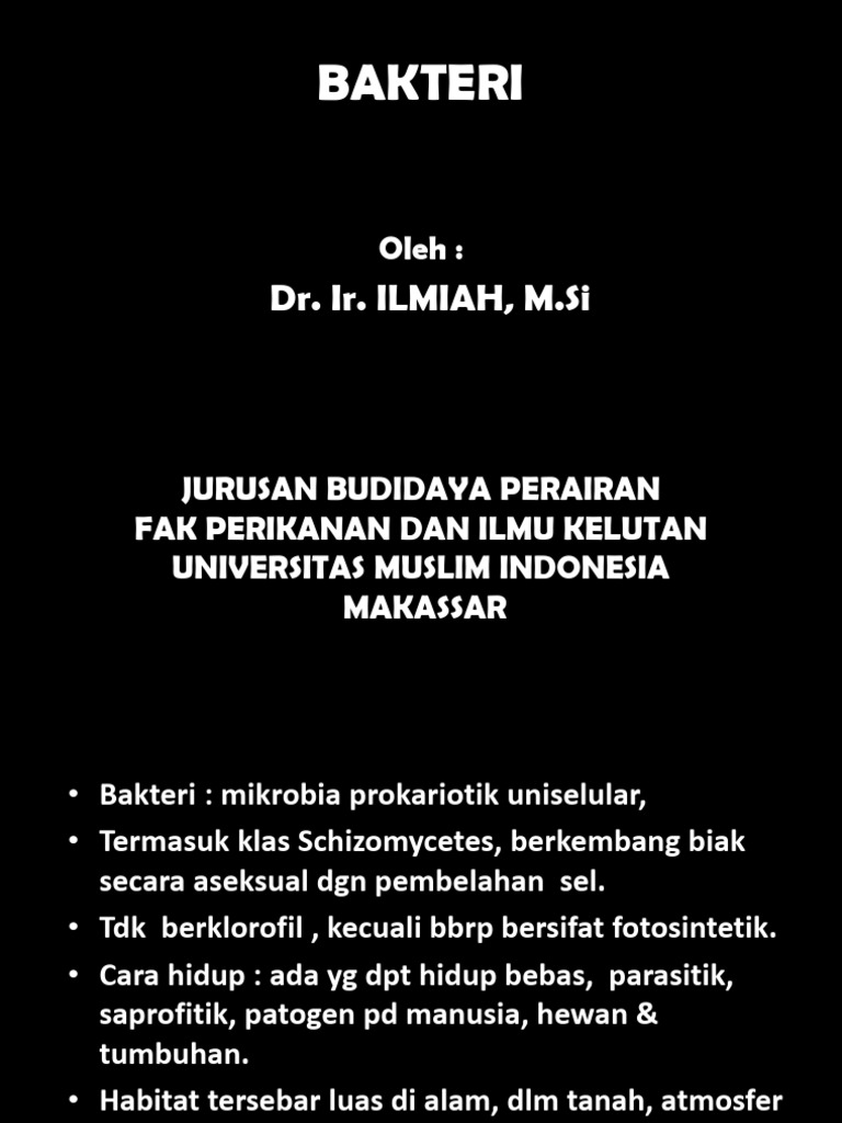 MGG 2 Bakteri | PDF | Sains & Matematika