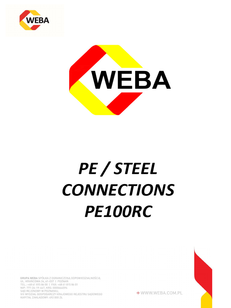 PE Steel Transitions - Technical Description | PDF | Pipe (Fluid ...