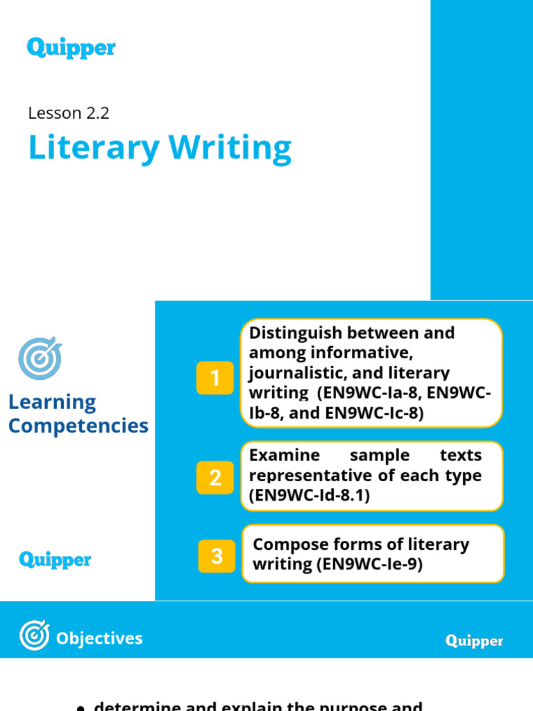SESSION 1_LITERARY WRITING | PDF | Plot (Narrative)