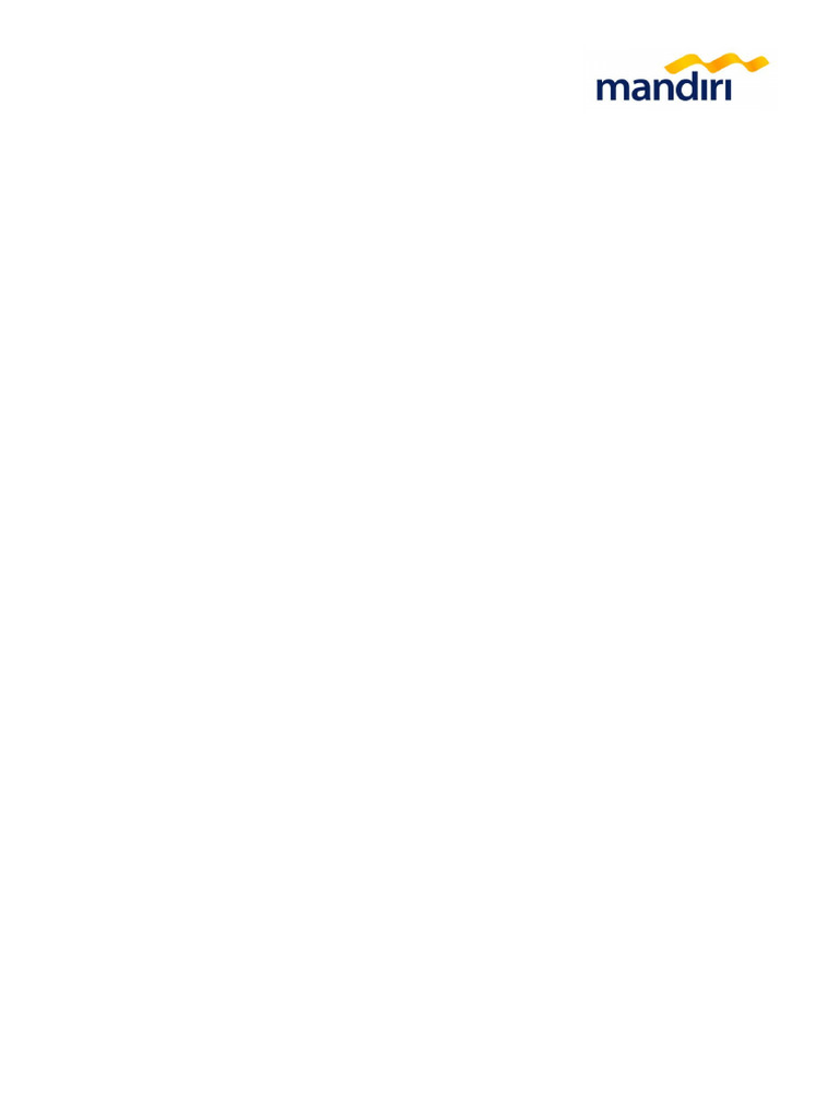 Kop Surat Bank Mandiri | PDF