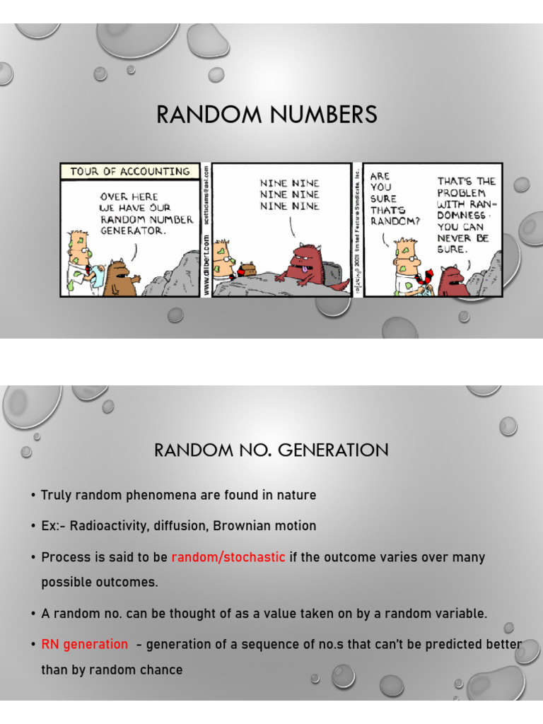Random Numbers and Monte-Carlo Methods | PDF | Randomness | Mathematics
