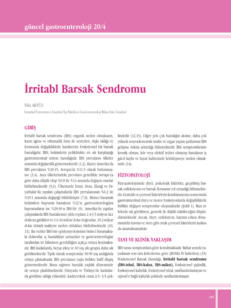 İBS | PDF