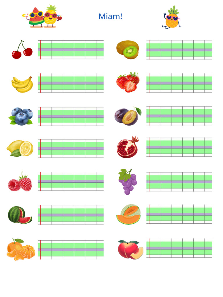 Miam! C'est L'été! | PDF