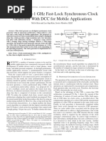 On-Chip Clock Controller - VLSI Tutorials | PDF | Logic Gate | Electrical Circuits