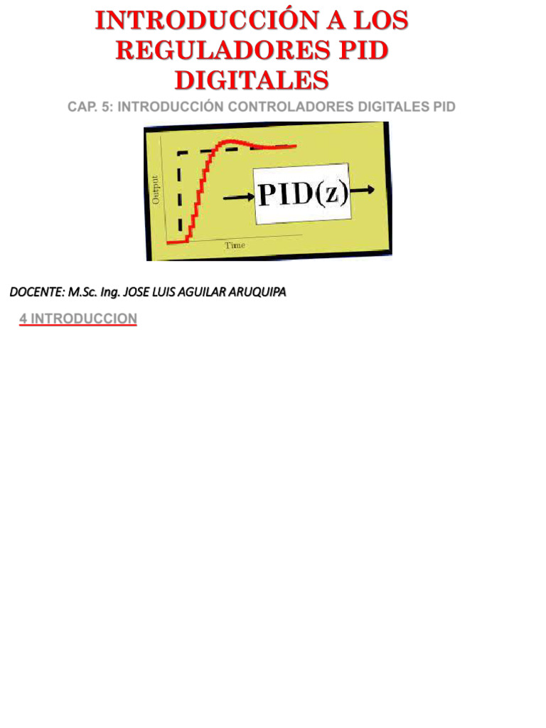 Cap5 - Controladores Pid | PDF | Controlador lógico programable | Matemáticas Aplicadas