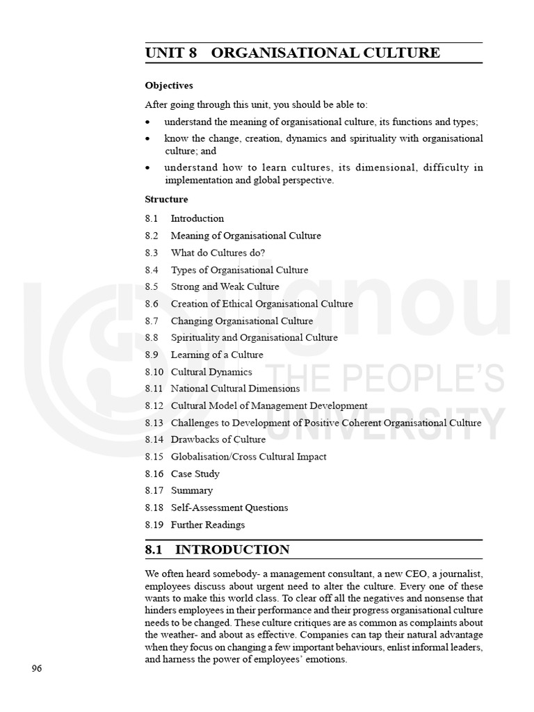 ORGANIZATIONAL CULTURE | PDF | Organizational Culture | Social Psychology