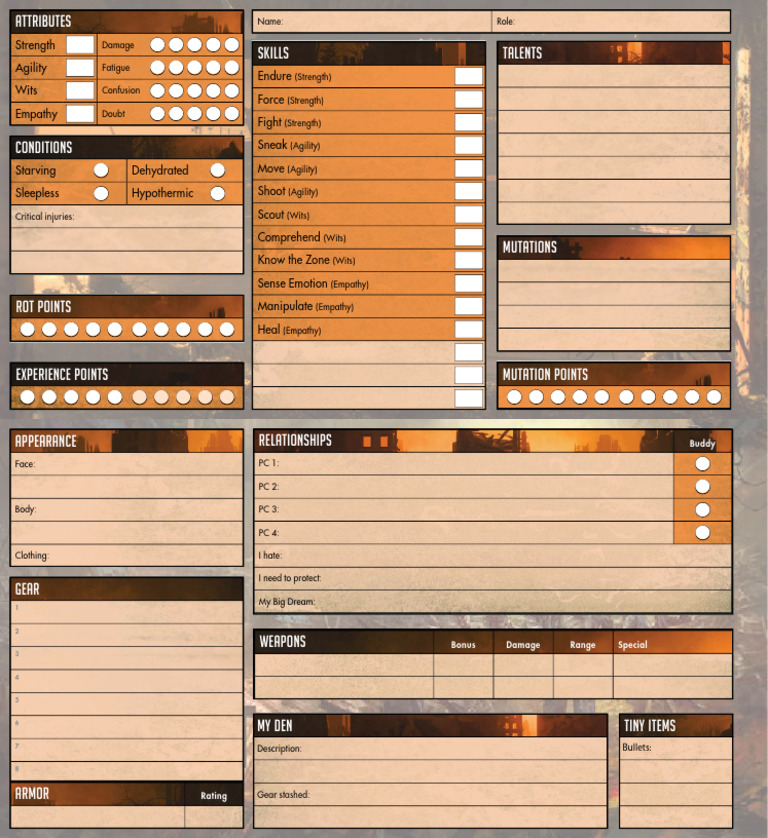 MYZ_Nexus_Sheet | PDF