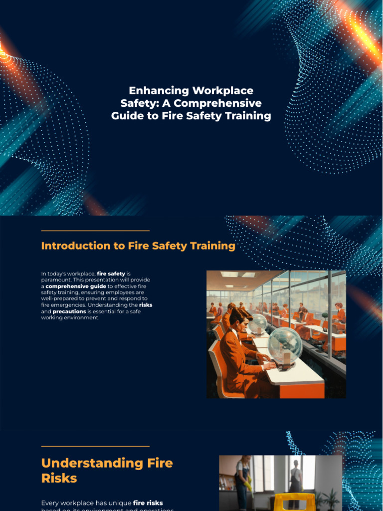 Slidesgo Enhancing Workplace Safety A Comprehensive Guide To Fire ...