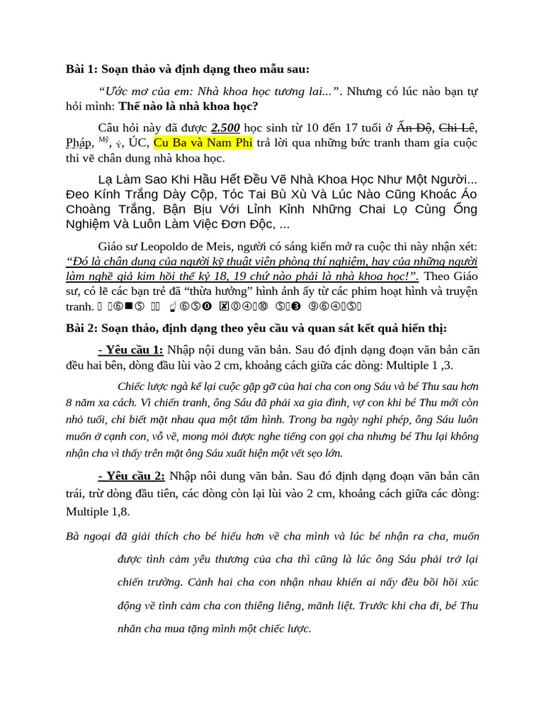 Bài TH C Hành 2 BTVN | PDF