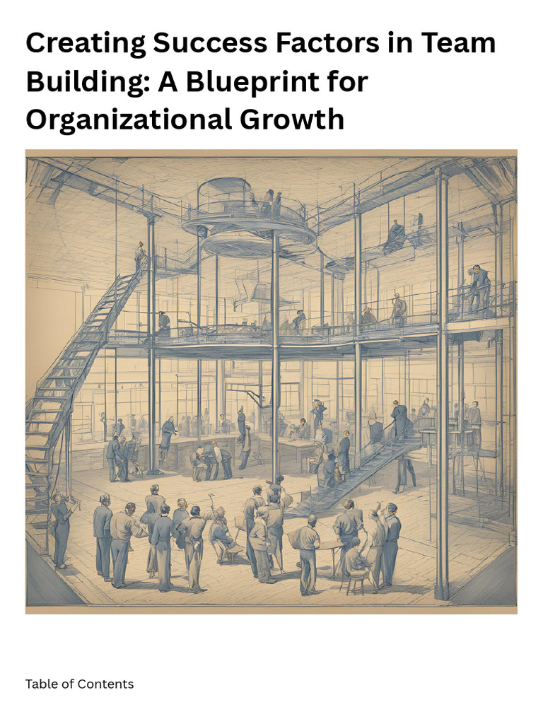 Creating Success Factors in Team Building: A Blueprint For ...