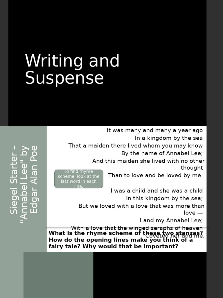 Exploring Suspense in Literature | PDF