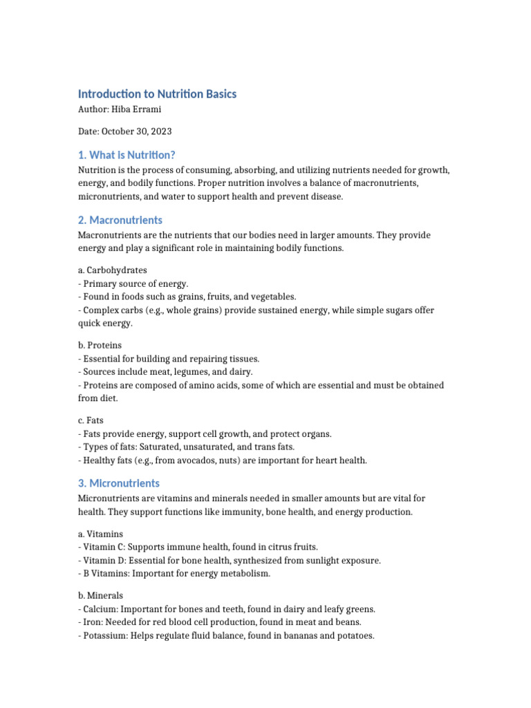 guide_nutrition_basics | PDF