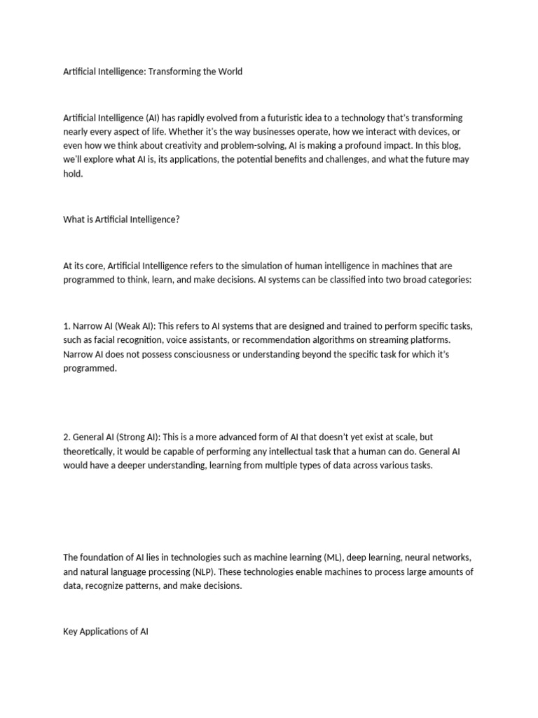 Artificial Inte-WPS Office | PDF | Artificial Intelligence ...