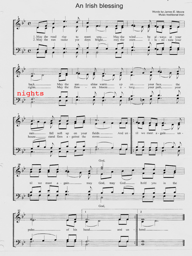 Irish Blessing | PDF