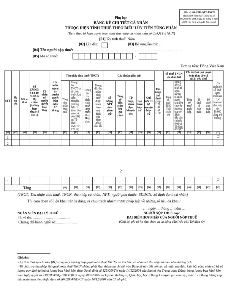 L&a - Po - Form - Pit2024 - 57 BK 05 1 BK TNCN | PDF