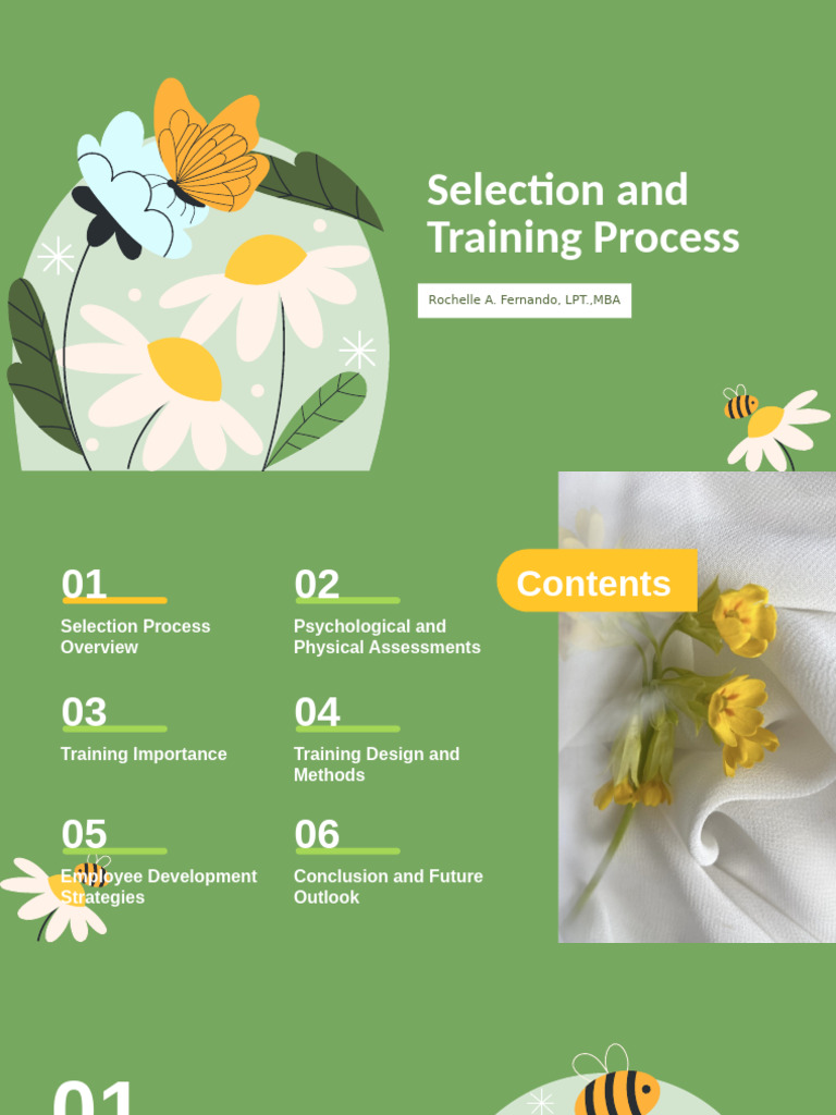 Selection and Training Process PPT 2 | PDF | Recruitment | Applied ...
