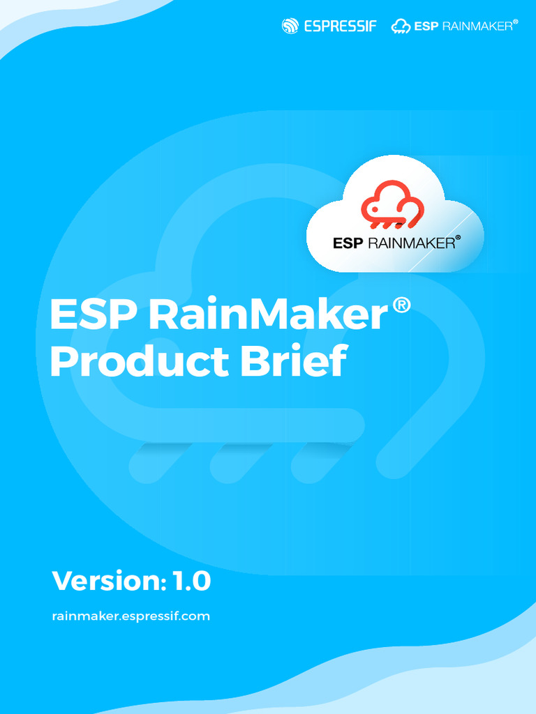 ESP RainMaker Product Brief_EN | PDF | Cloud Computing | Computer Security