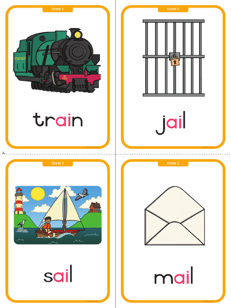 Grade 2 Rhyming Words List | PDF
