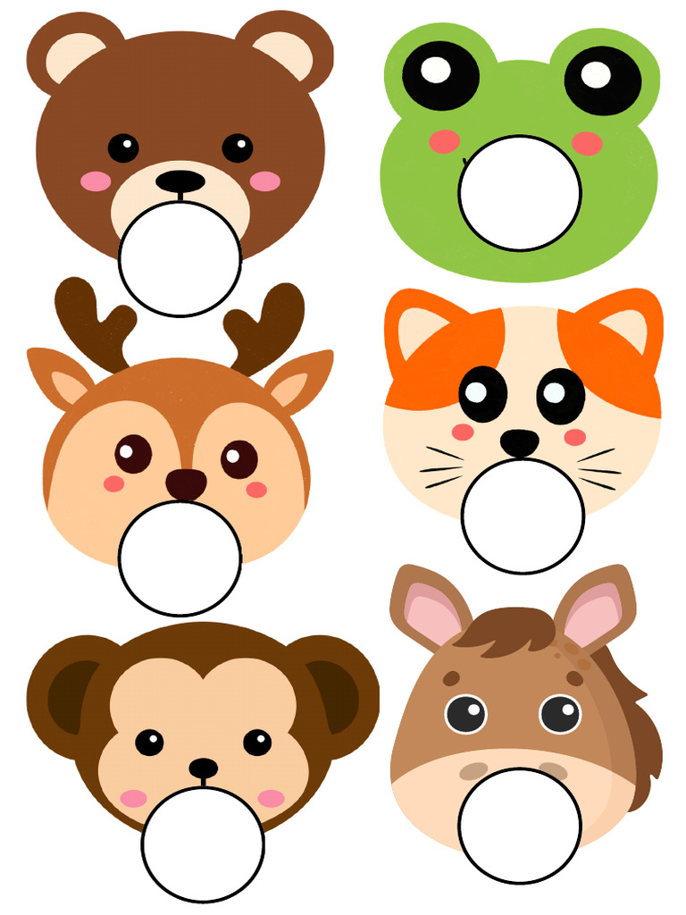 Feed The Animal Printable | PDF