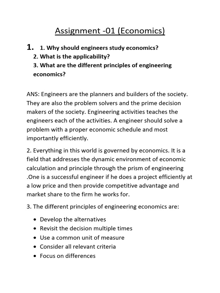 ECONOMICS ASSIGNMENT-compressed | PDF | Economics | Demand