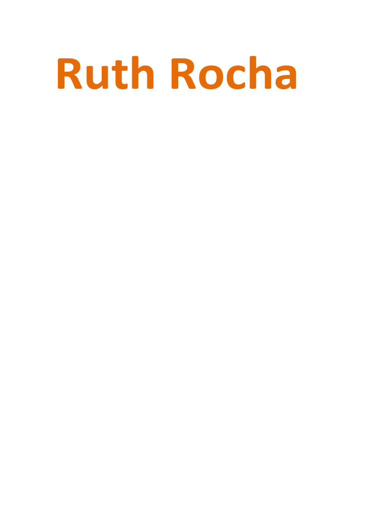 Ruth Rocha | PDF