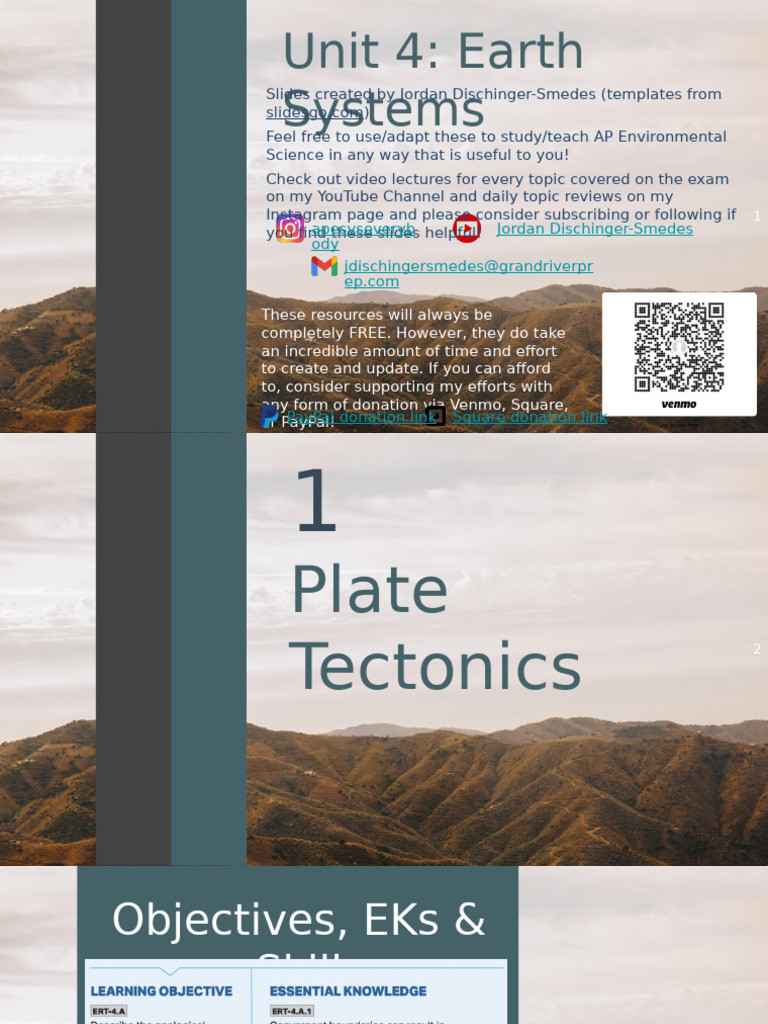 Unit 4 Smedes APES Notes Slides 23-24 | PDF | Plate Tectonics | Soil