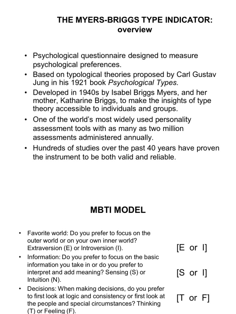 Mbti | PDF | Self-Improvement | Science & Mathematics