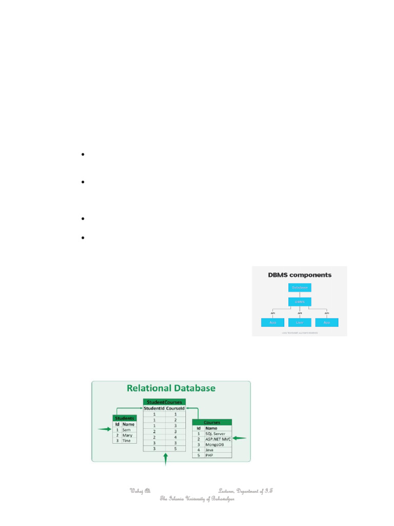 Intro to Database | PDF | Databases | Relational Database Intro to Database | PDF | Databases | Relational Database