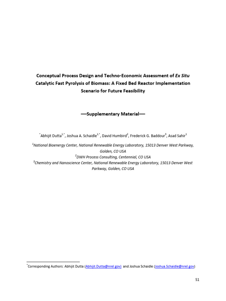 Estimating The Cost of Supported Catalysts 1 | PDF | Chemical Reactor ...