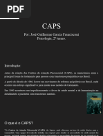 Tipos de Caps | PDF | Enfermagem | Psiquiatria