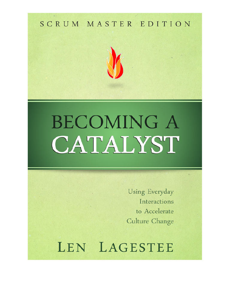Becoming A Catalyst Scrum Master Edition Sample | PDF | Agile Software ...