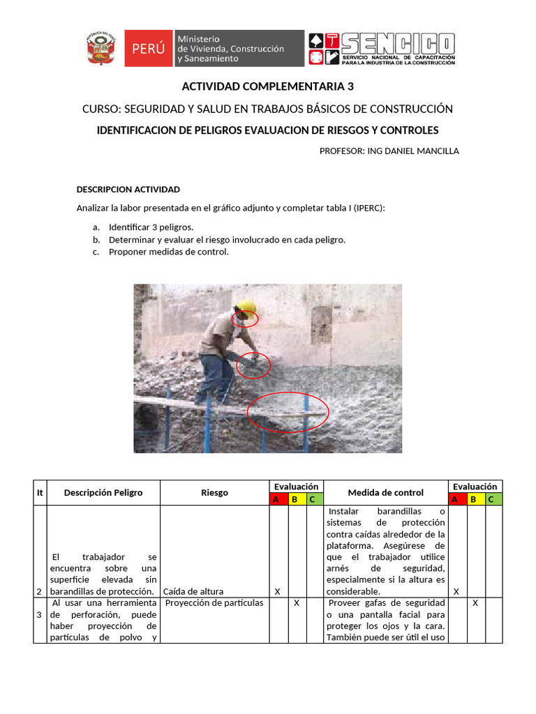Actividad complementaria 3 (1) | PDF | ruido