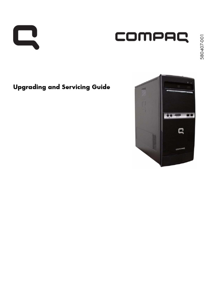 Upgrading and Servicing Guide | PDF | Electrical Connector | Hard Disk ...