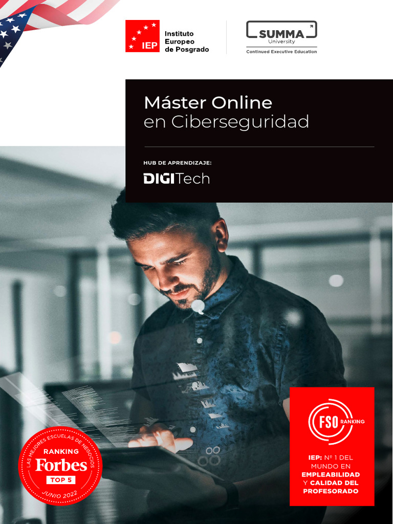 IEP Master Online en Ciberseguridad | PDF | La seguridad informática | Seguridad