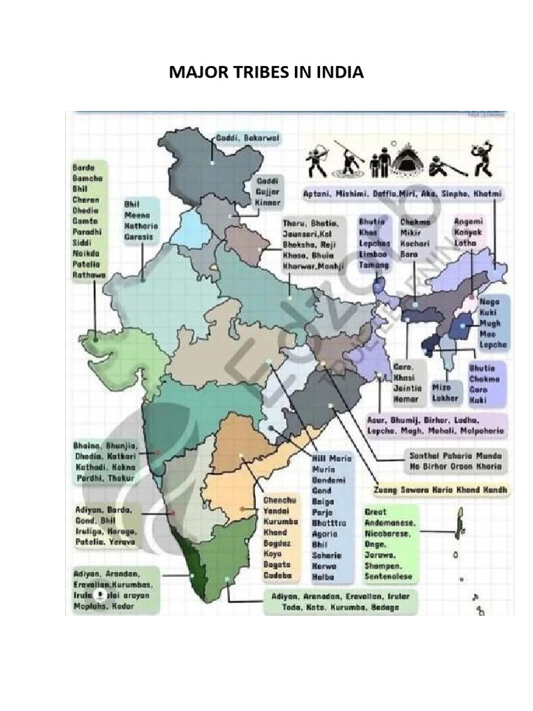 Major Tribes of India | PDF