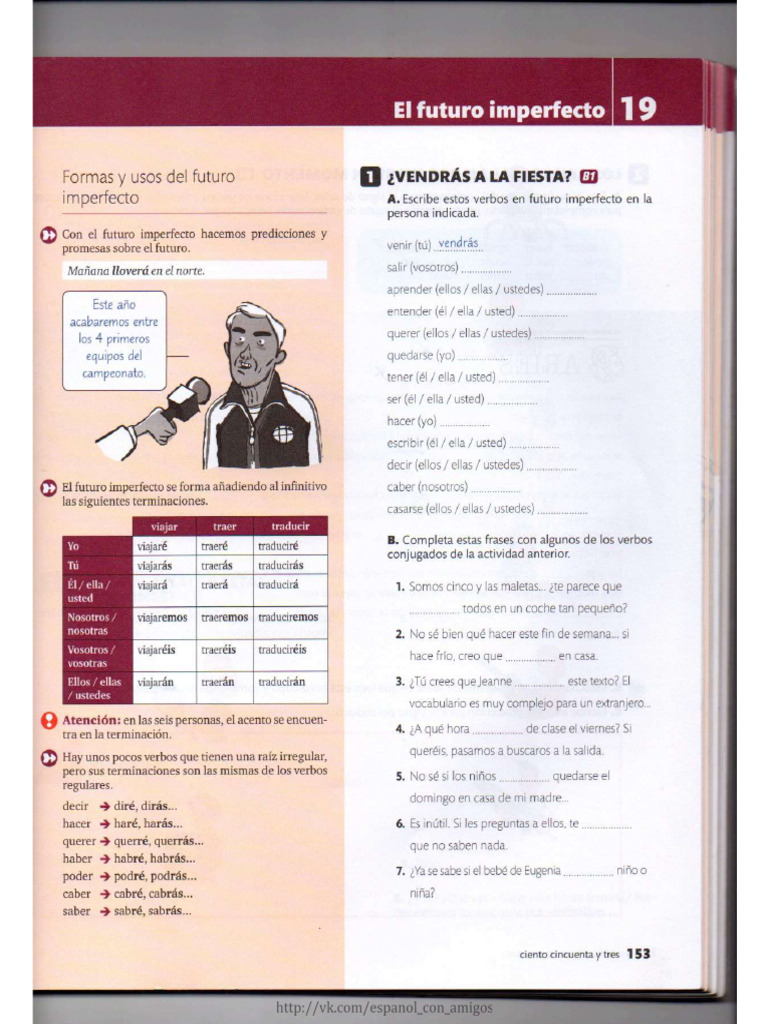 Futuro Simple y Condicional | PDF