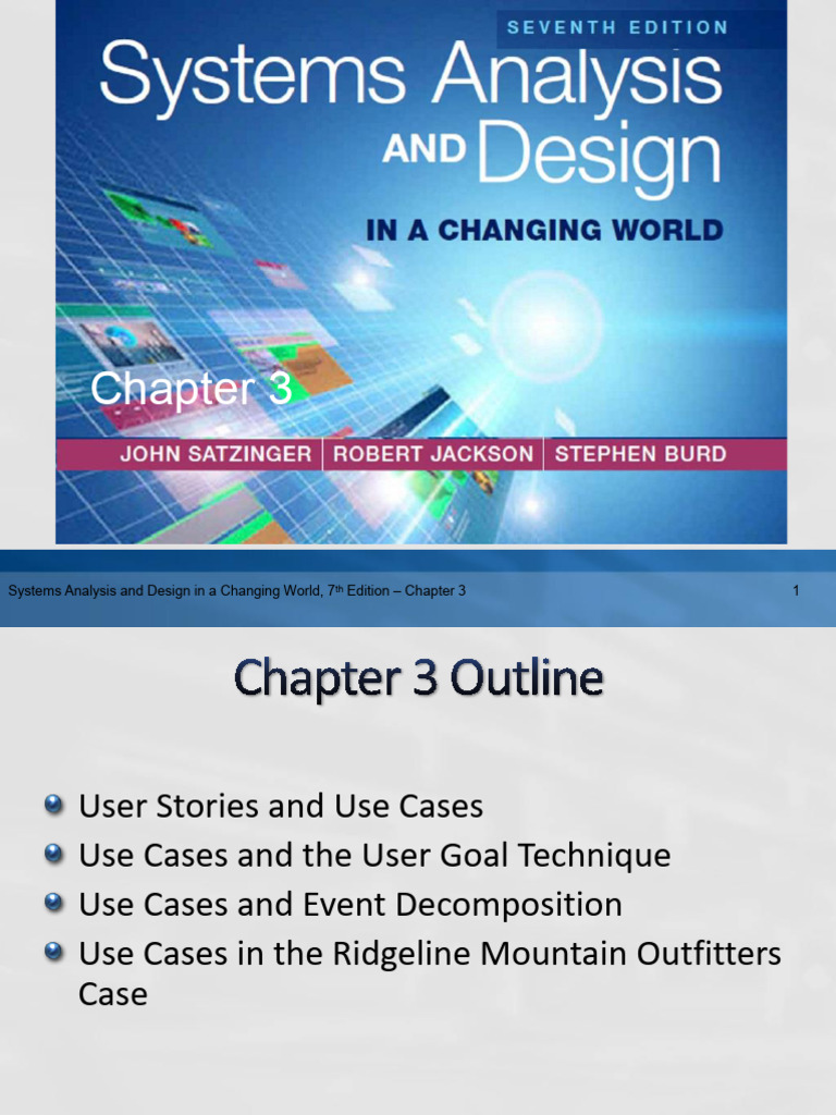 Chapter 3 (2) | PDF | Use Case | Unified Modeling Language