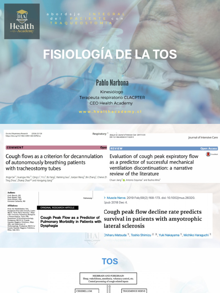 Fisiología y Mecanismos de la Tos | PDF
