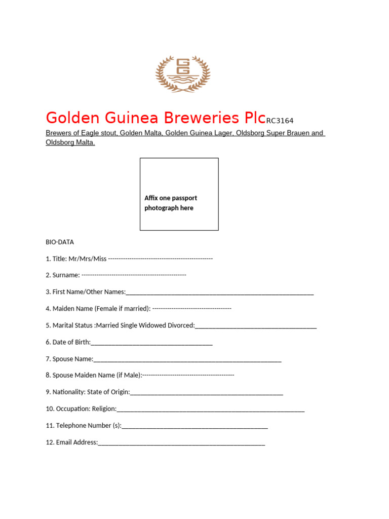 Referance Form | PDF | Family | Marriage, Unions And Partnerships