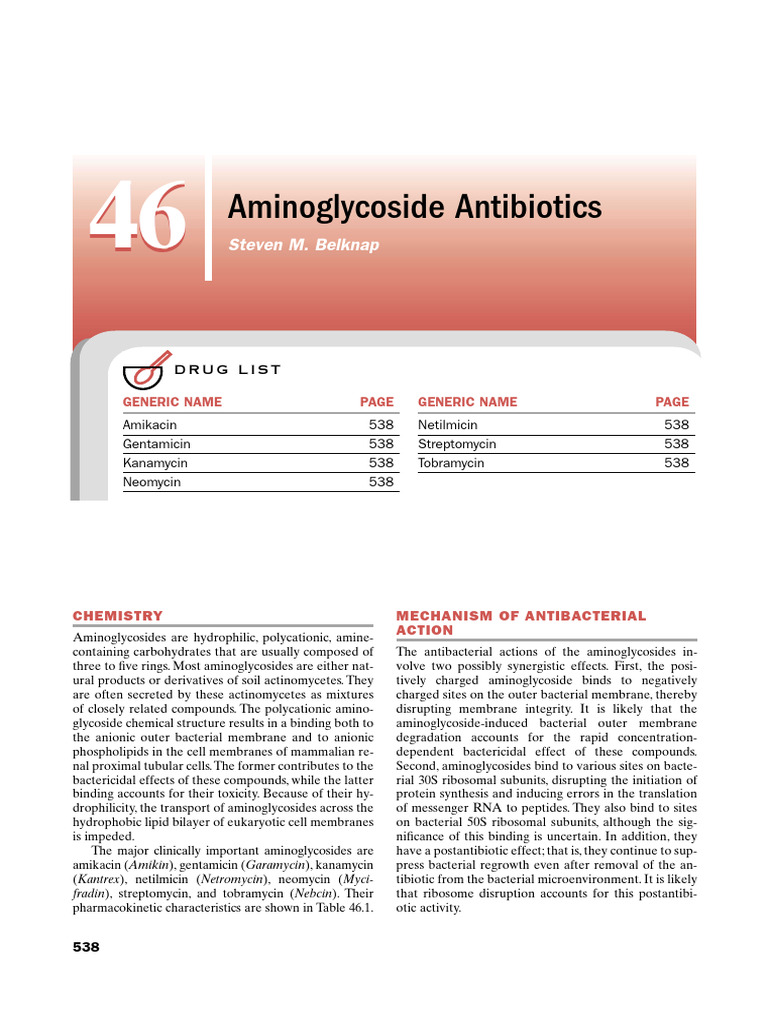 Aminosid | PDF | Cell Membrane | Penicillin