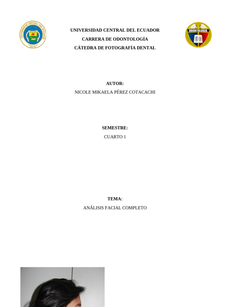 Analisis Facial Completo Pdf