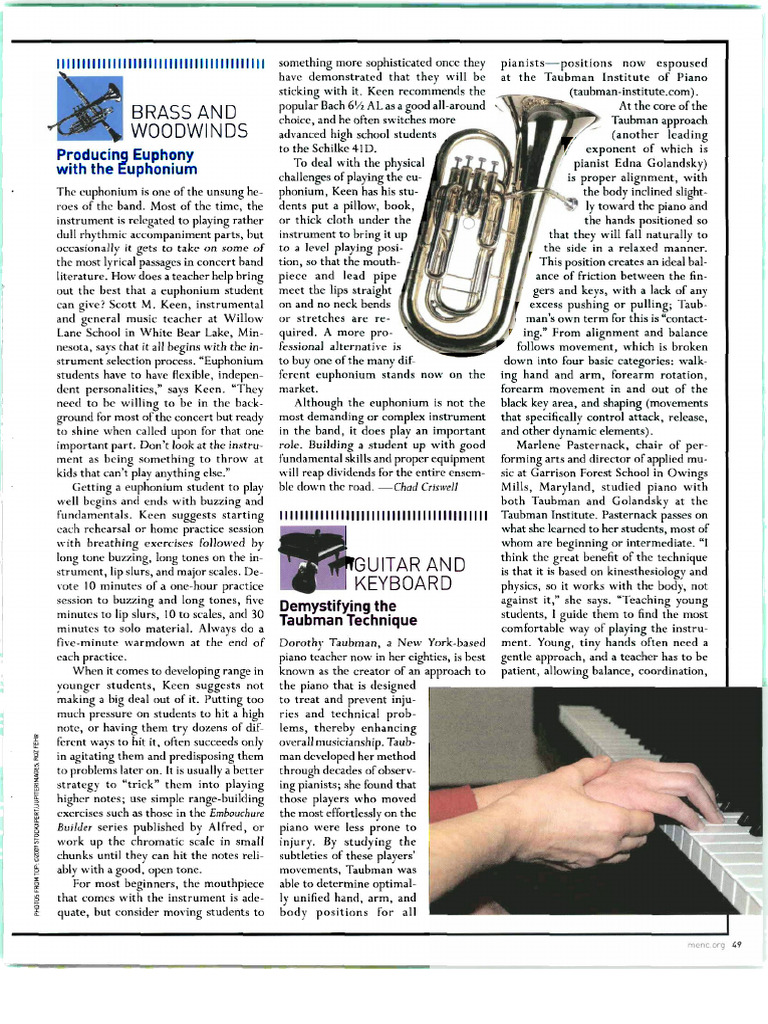 Demystifying The Taubman Techn | PDF