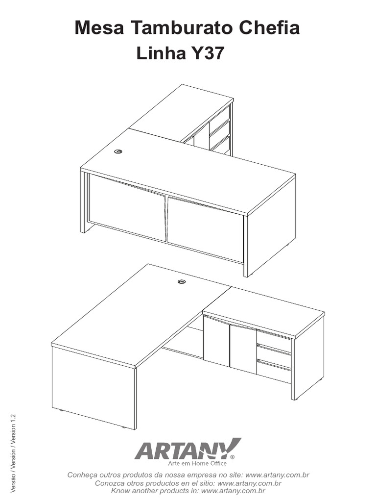 Manual Mesa Tamburato Chefia - 6221 (1) | PDF