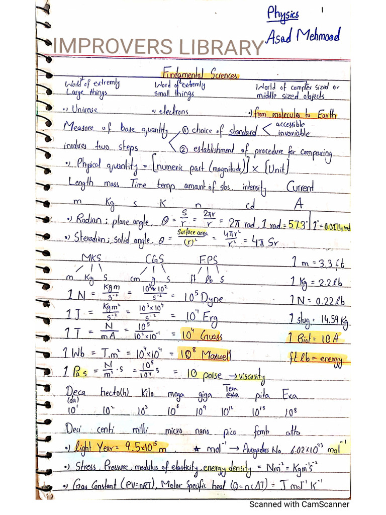 Measurements (Asad) | PDF