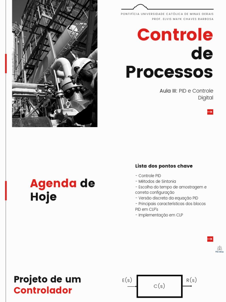 Controle de Processos - Aula 3 - Versão 2 | PDF | Controlador lógico ...