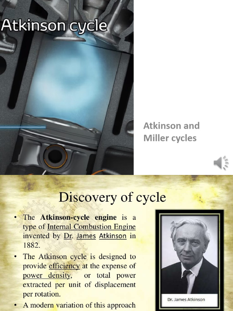 Atkinson -miller cycles | PDF