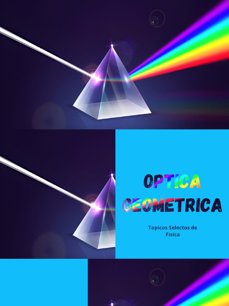 Optica Geometrica | PDF | Óptica | Olas