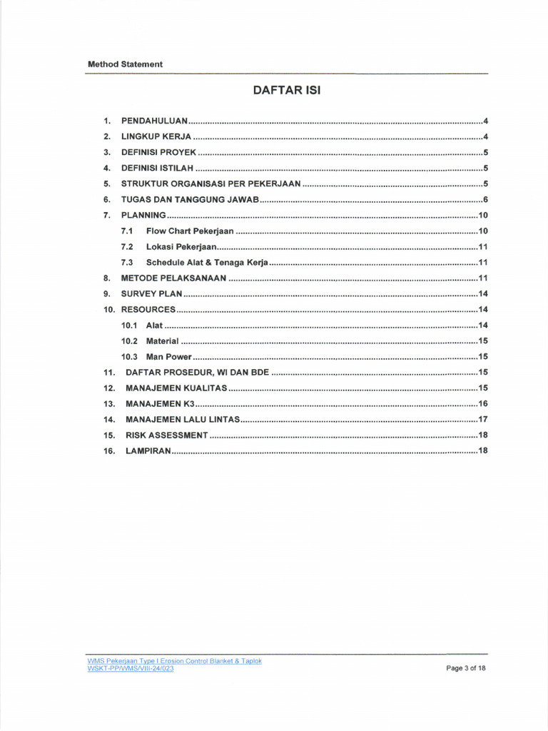 Penanaman Vegetasi Teknik Taplok | PDF
